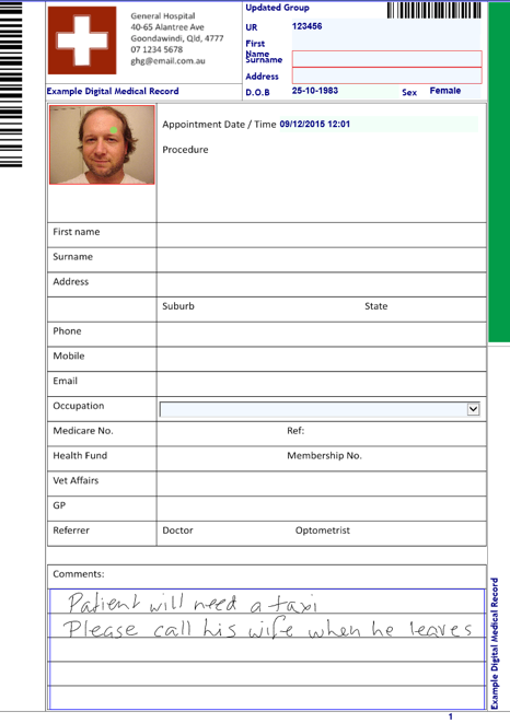 How to set up custom documents when going to digital medical records